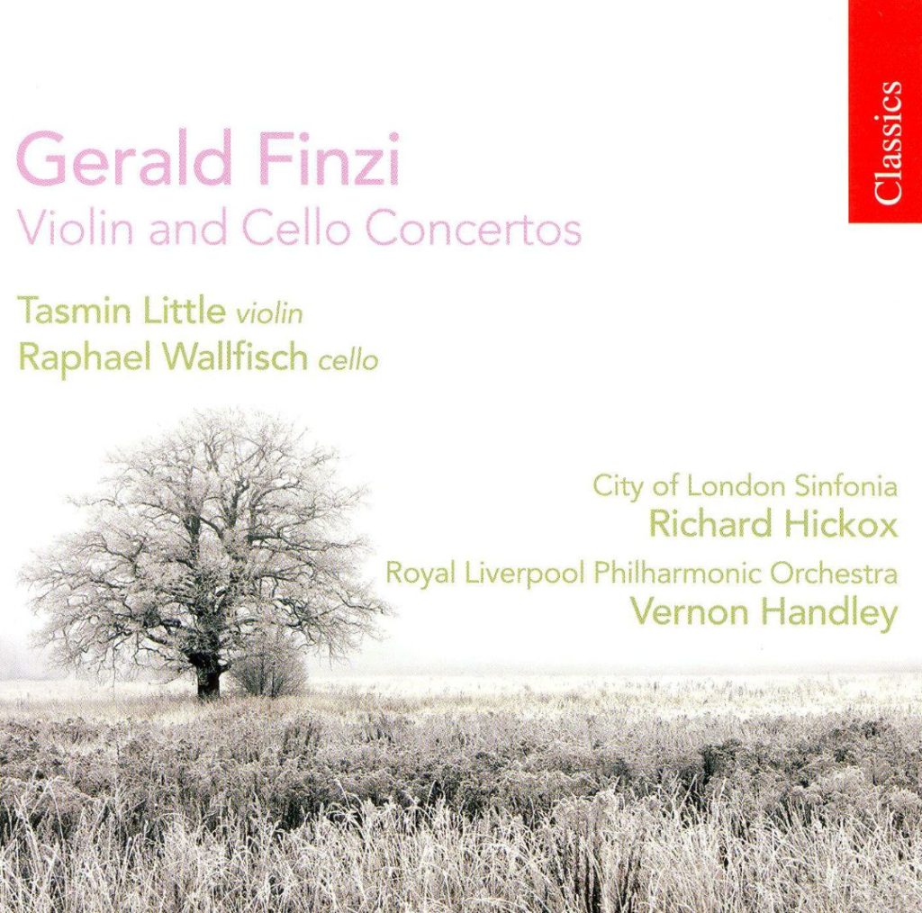 Gerald Finzi Violin & Cello Concertos – Tasmin Little, Raphael Wallfisch, Royal Liverpool ...