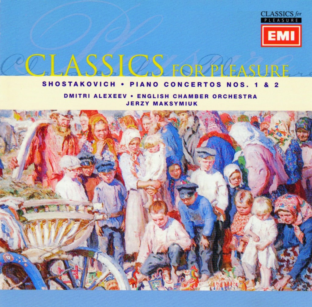 Shostakovich Piano Concertos Nos. 1 & 2 – Dmitri Alexeev, Jerzy Maksymiuk, English Chamber ...