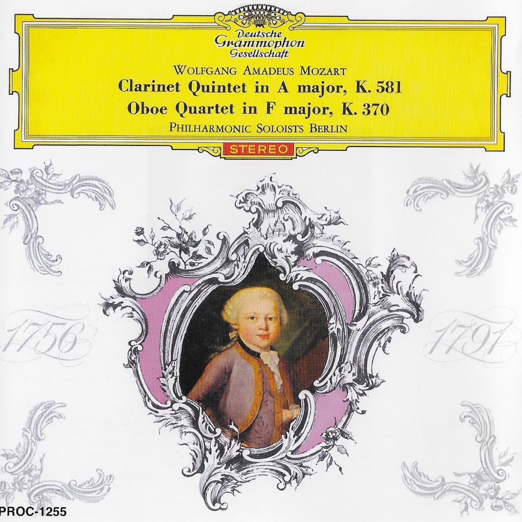 W.A. Mozart Clarinet Quintet in A major K581, in F major K370 ...